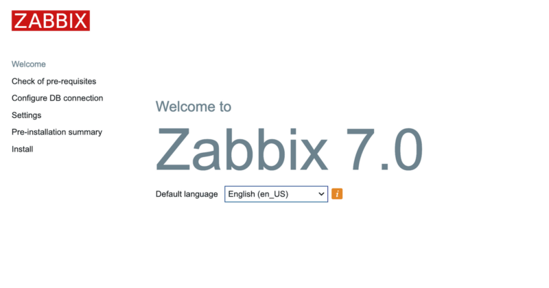 Zabbix 7.0 インストールと管理画面のSSL設定メモ | あぱーブログ